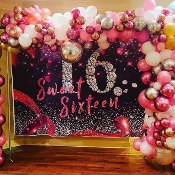 Erweicet | Party Supplies | 5 Pack Mixed Balloons Set 25 Light Pink 25 ...